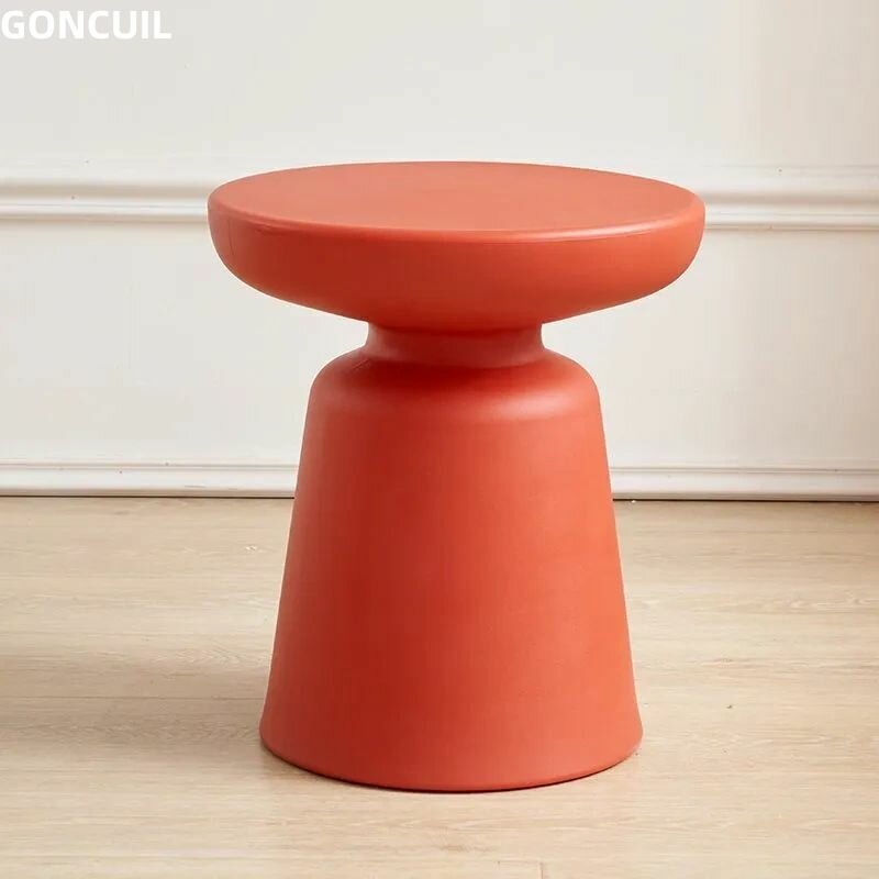 Журнальный стол GONCUIL Y363, полипропилен, 40х40х45 см, для дома, красный