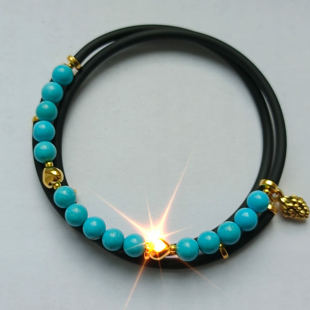 Браслет, бирюза