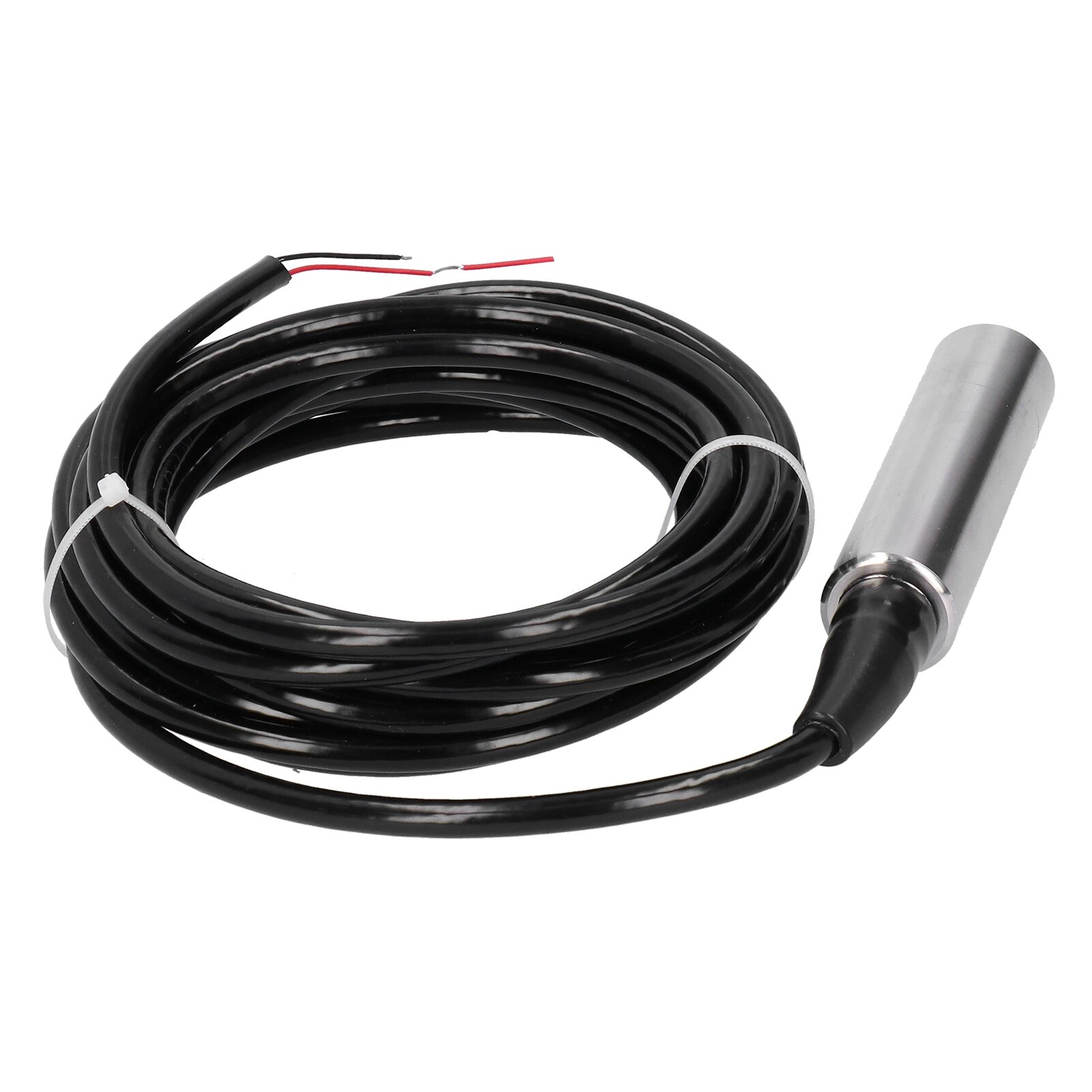 YB2JF Датчик уровня жидкости с кабелем 5м для измерения уровня воды, 12-32VDC, 4-20mA (0-10м), материал 304 нержавеющая сталь, уровень защиты IP68, модель YB-2J-F