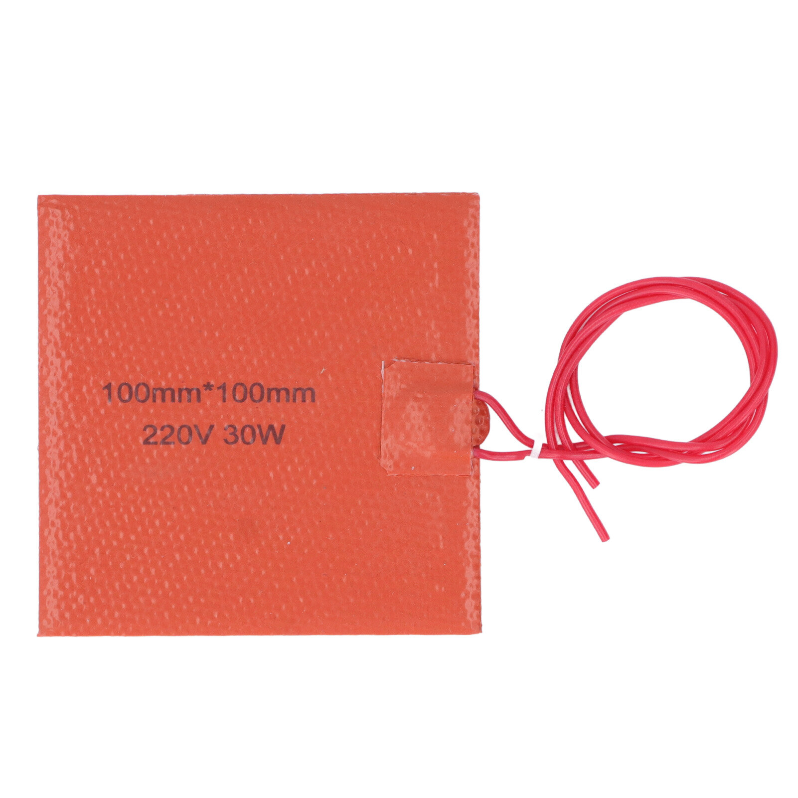 Гибкий силиконовый нагревательный коврик-куб-грелка, максимум 200 градусов Цельсия, 220 В, 30 Вт