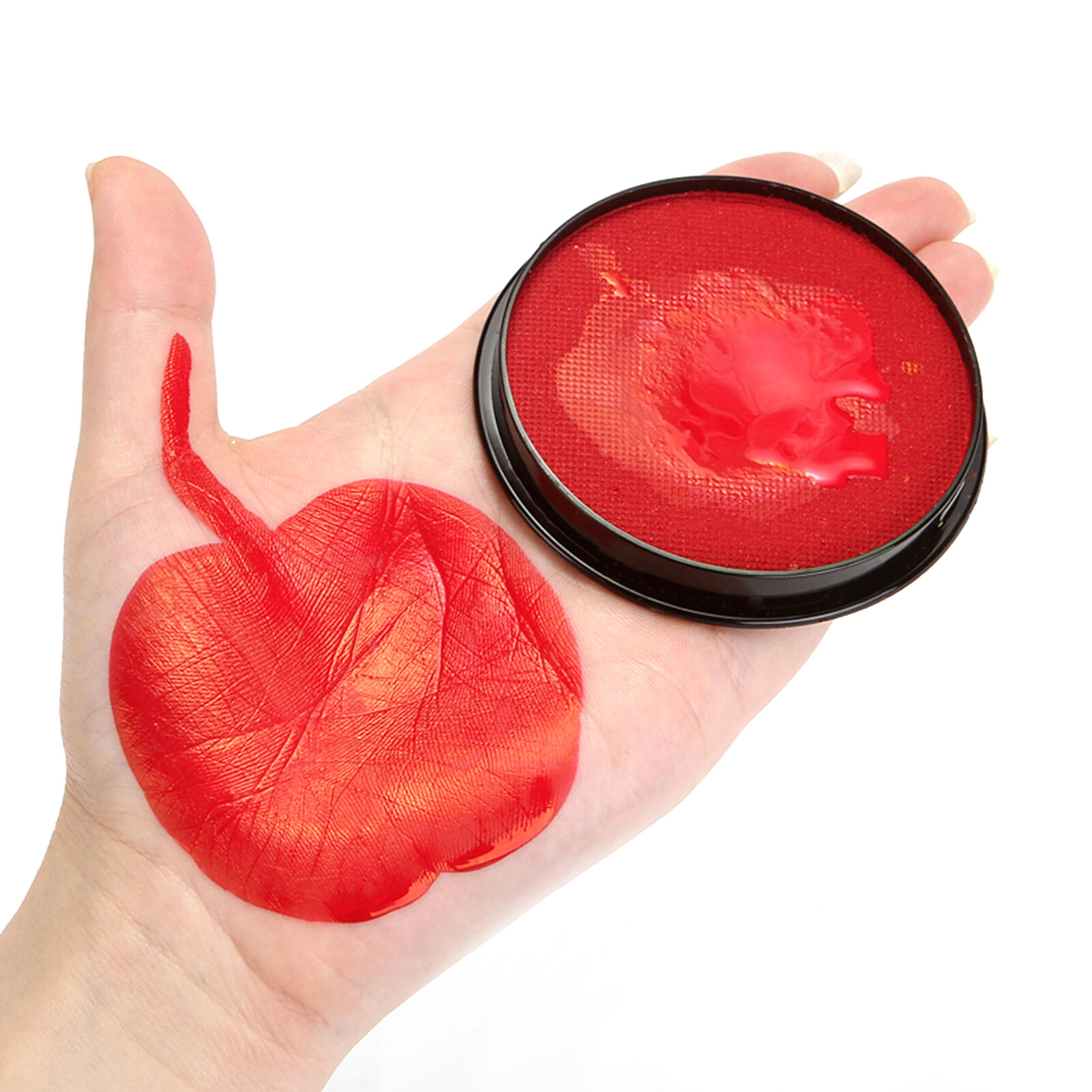 Краска для лица и тела на водной основе, безопасная для кожи, нетоксичная, гипоаллергенная, легко смывается, подходит для детей и взрослых, для Хэллоуина, косплея, костюмированных вечеринок, фестивалей и других мероприятий. Художественные принадлежности.