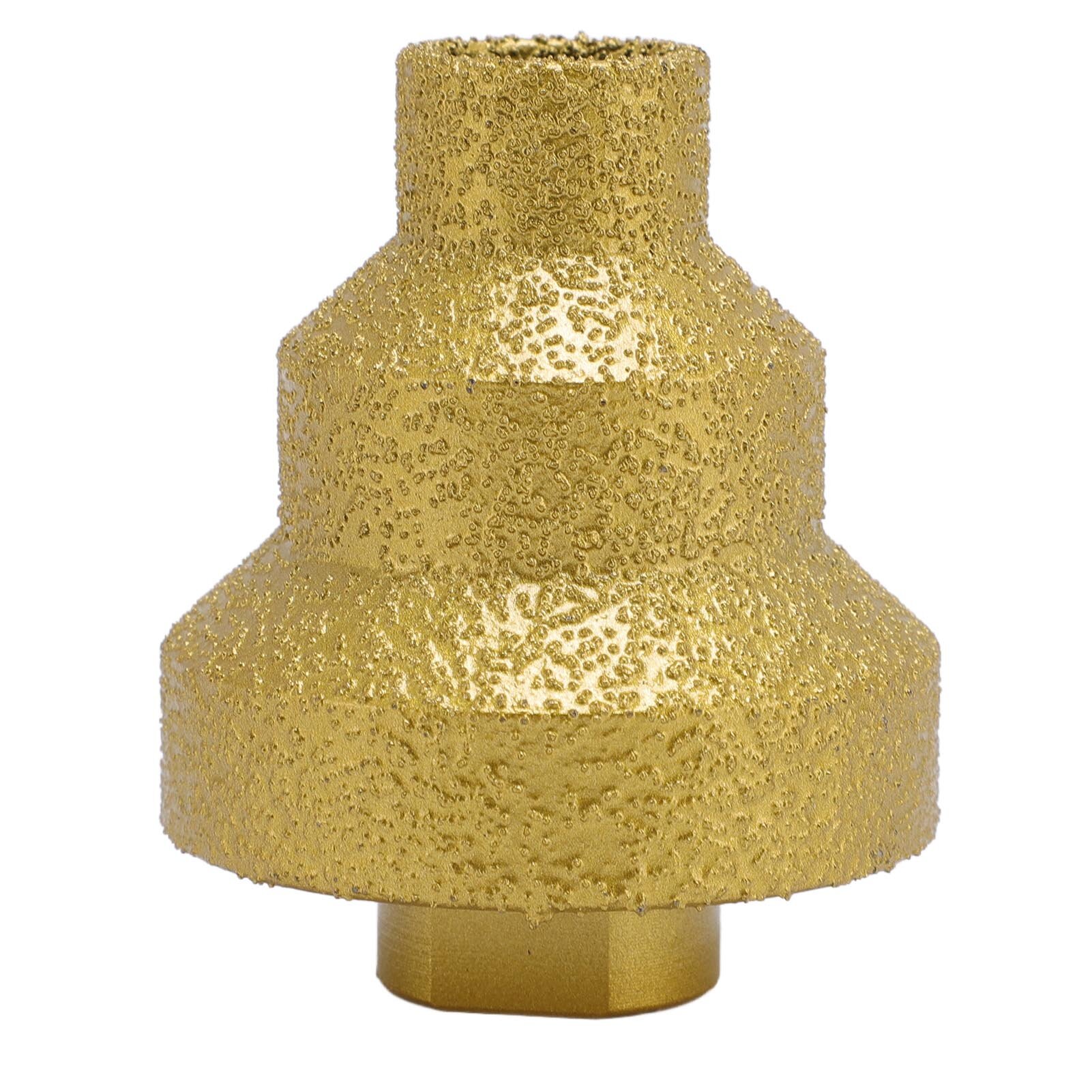 Коническое сверло с алмазными частицами, хвостовик M10, диаметр сверла 20, 35, 50 мм, для сухого и влажного сверления.