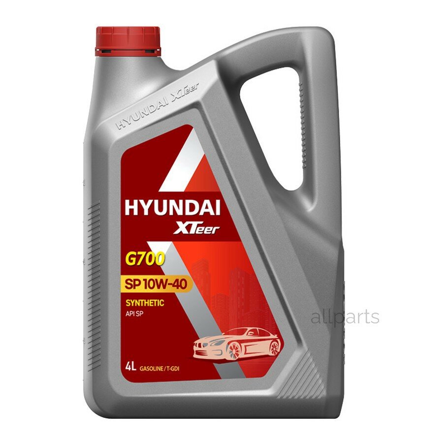 HYUNDAI-XTEER 1041014 Масло моторное HYUNDAI XTeer G700 SP 10W-40 4л 1041014