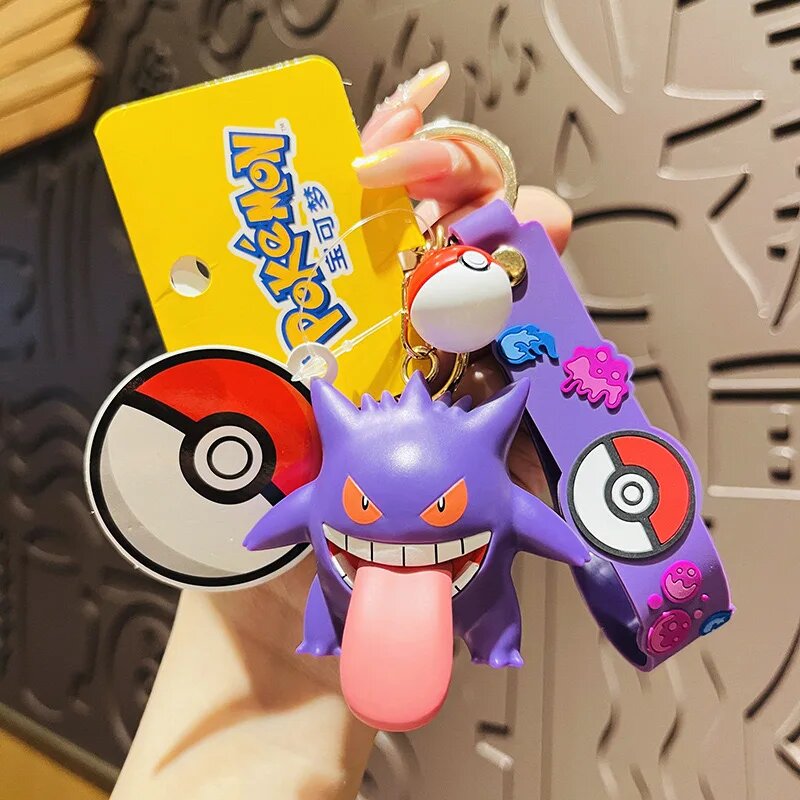 Брелок Funism Pokemon Pikachu, Gengar, Meowth Gengar