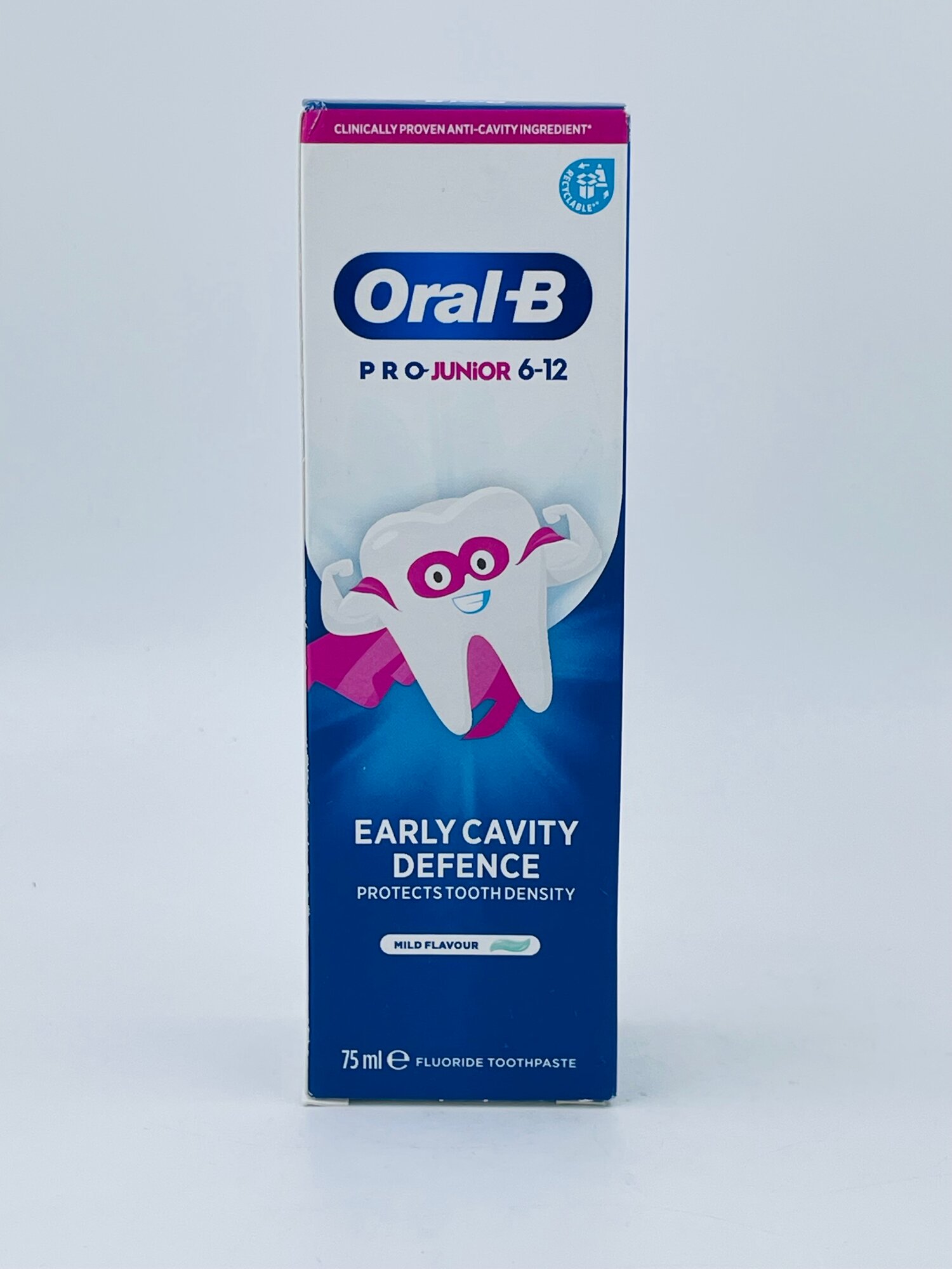 Oral-B Детская зубная паста PRO-Junior с фтором, 6 -12 лет, 75 мл (Германия)