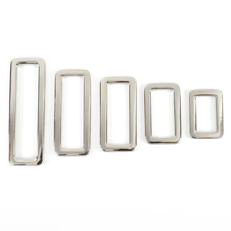 10/20 шт. Meetee 20-50 мм металлические пряжки, трехскользящие кольца с пряжкой, ремень для сумки, лямка, регулируемая застежка, крючки для ремня, аксессуары для фурнитуры «сделай сам»
