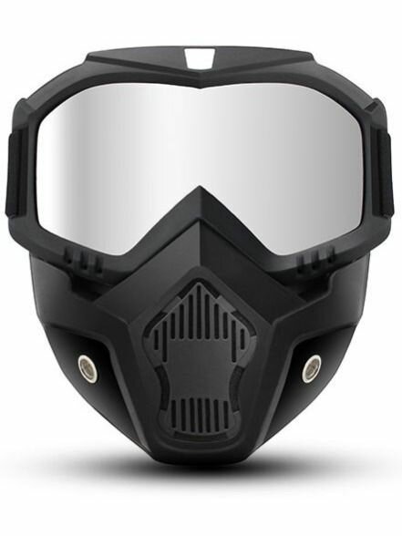 Маска-очки для мотоцикла, квадроцикла, горнолыжная, страйкбола, снегохода, сноуборда
