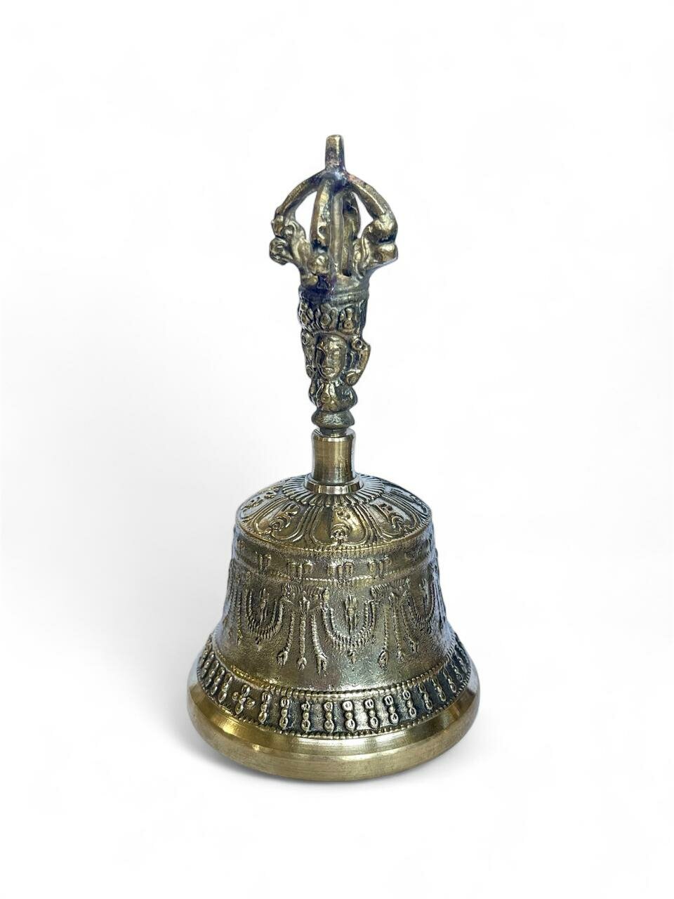 Колокол тибетский (высота 13 см, диаметр 7 см.), 1 шт.