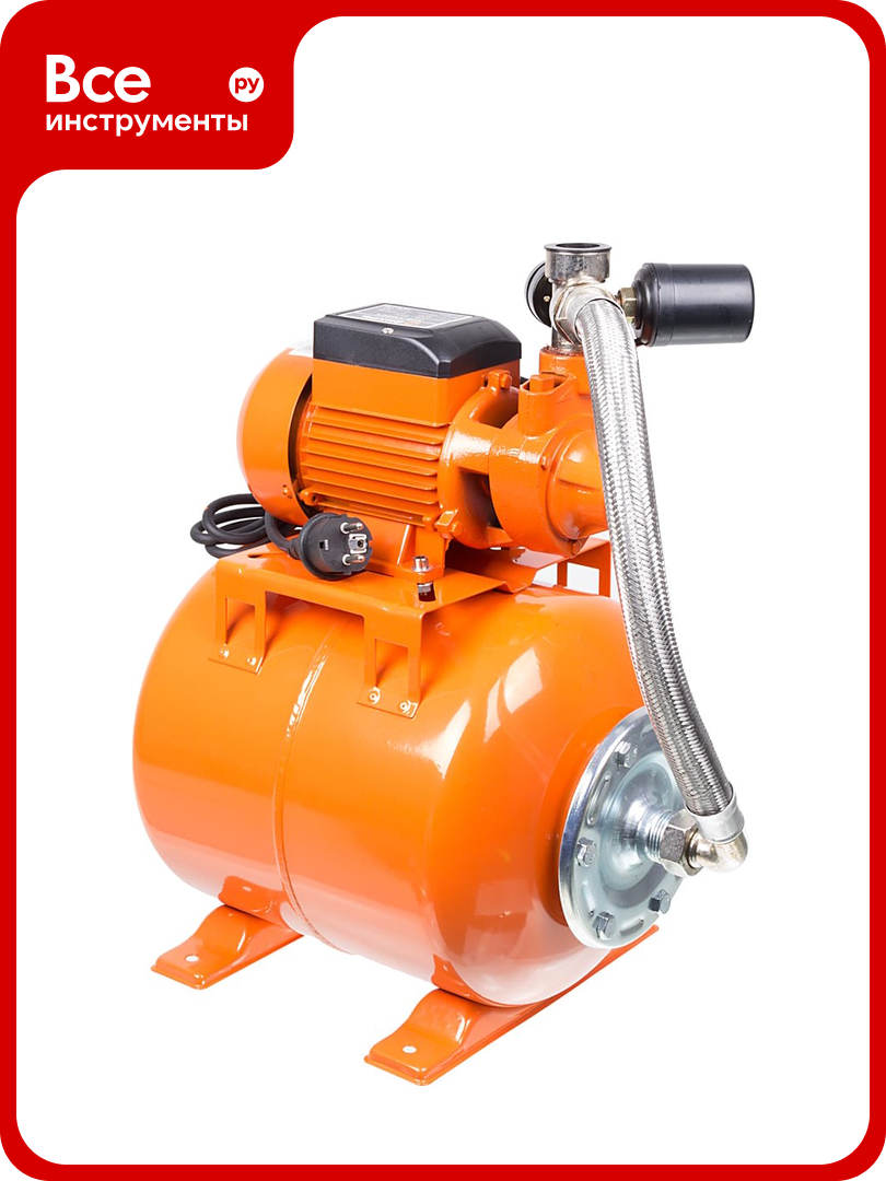 Автономная, Вихрь, станция водоснабжения Вихрь АСВ-370/20Ч 68/1/10, 45 л, чугуна