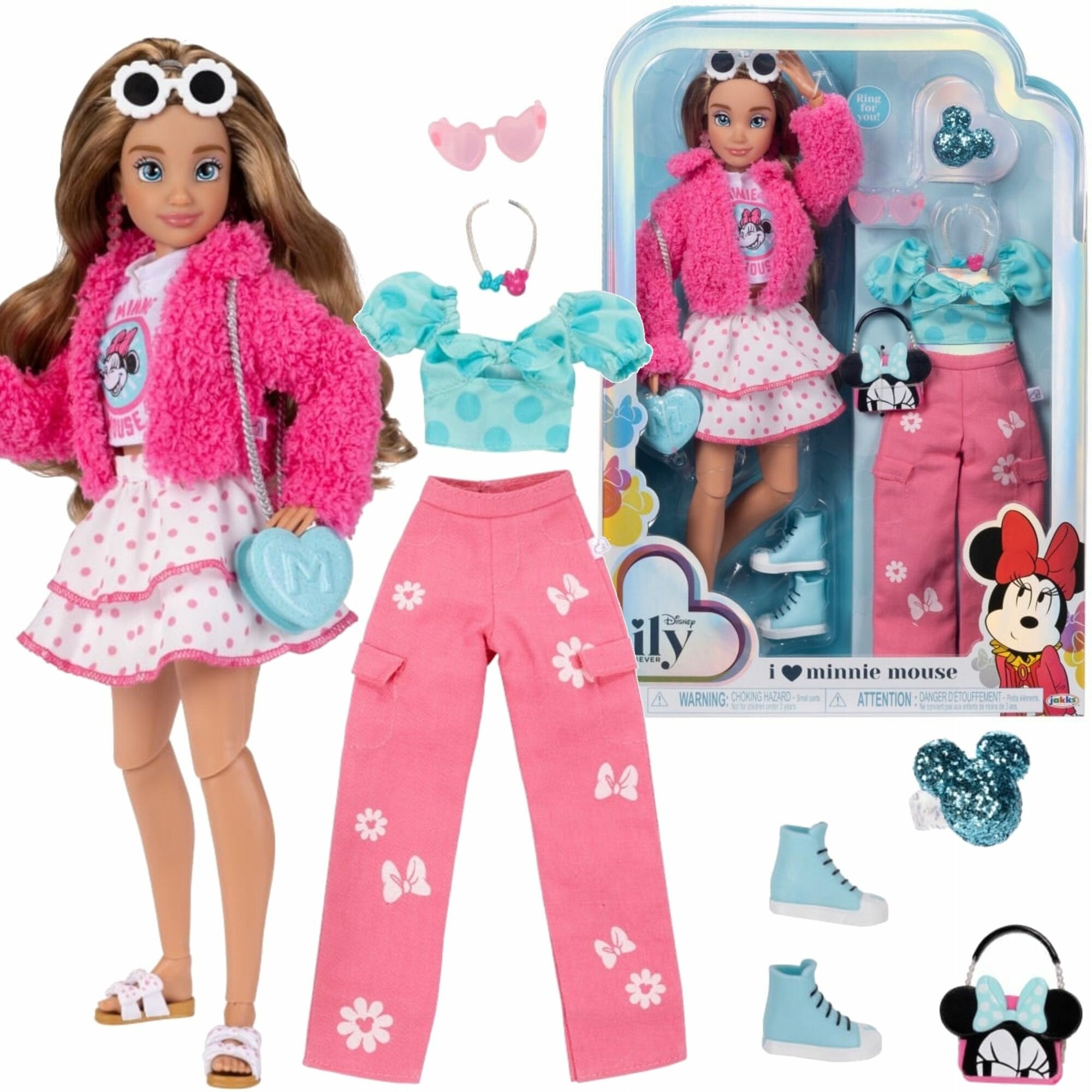 Кукла Disney ILY 4EVER - Кукла с изображением Минни Маус и набором аксессуаров - Дисней 23330