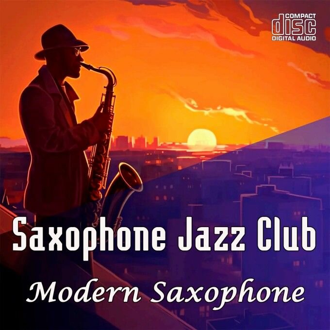 Saxophone Jazz Club - Modern Saxophone (2020) CD (запись на CD-R)