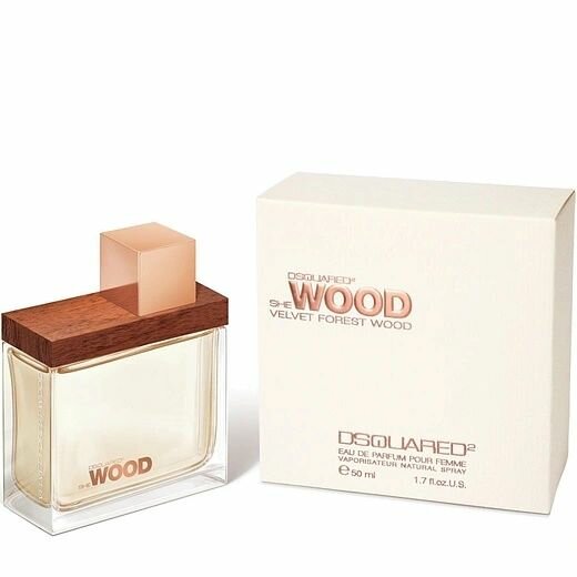 Dsquared2 she wood velvet forest wood 50ml вода парфюмерная женская