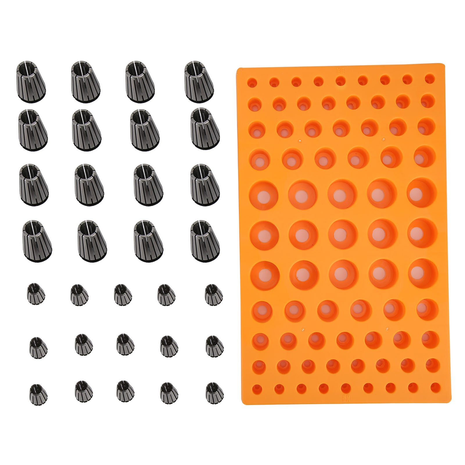 ER20/ER11 Цанговый патрон для сверл, ящик для хранения, органайзер, контейнер, лоток, держатели, набор инструментов