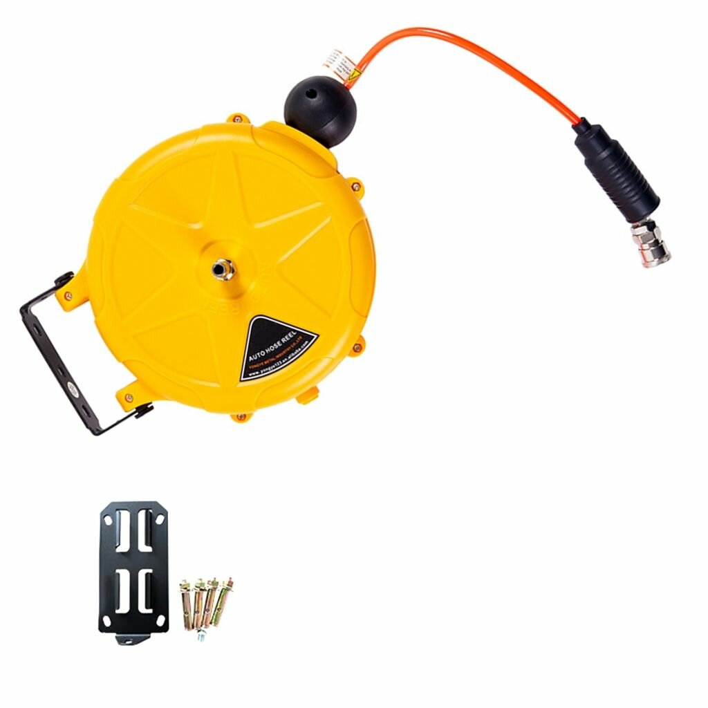 Выдвижной шланговый барабан для компрессора