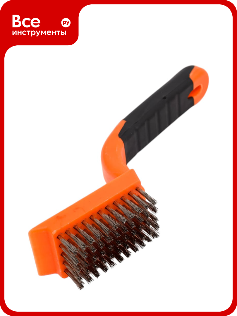 Проволочная щетка NEO Tools нержавеющая проволока, 5х11 рядов 39-051