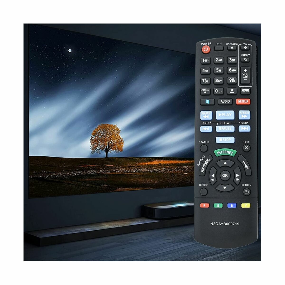 Пульт дистанционного управления MyPads для проигрывателя дисков BluRay