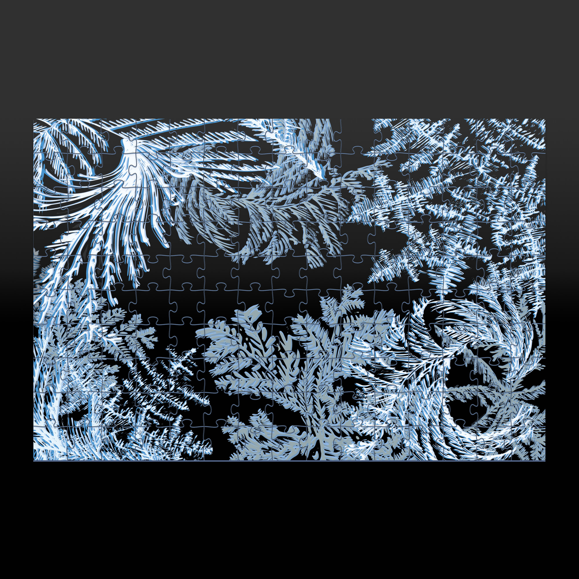 Прозрачный пазл/Изморозь/пазлы для взрослых и детей/подарочный набор