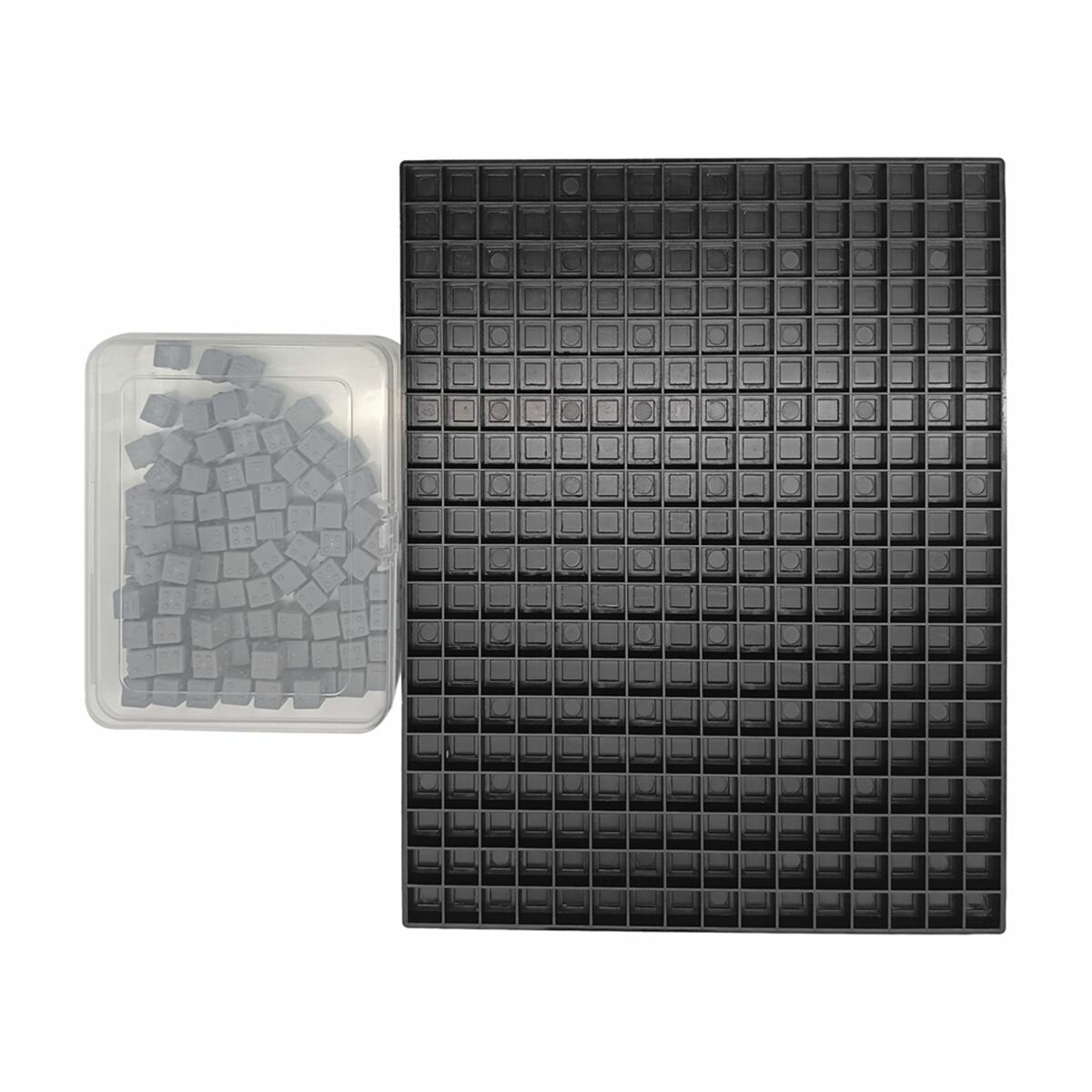 Комплект для обучения математике шрифтом Брайля и кубиками для слепых и слабовидящих