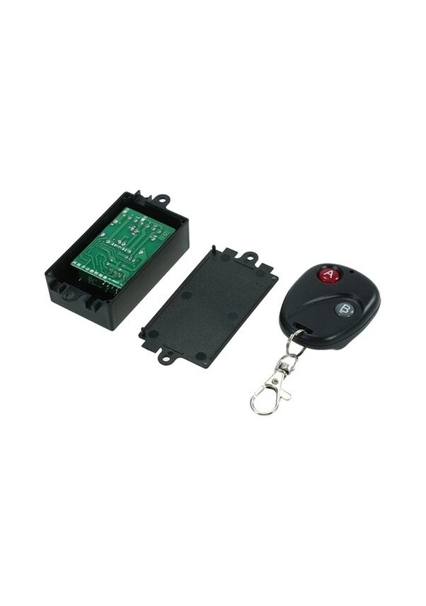 Модуль беспроводного реле 12 В постоянного тока, 433 МГц, 2 канала, 10 А + 2 пульта дистанционного управления для умного дома, автоматизация и прочее