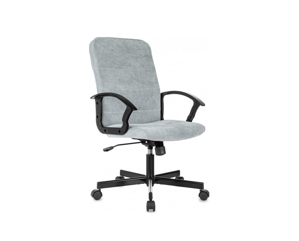 Кресло Бюрократ Triest Fabric серо-голубой (TRIEST FABRIC-LT28)