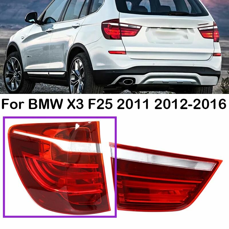 Фары автомобильные, Задний фонарь, 2 шт, арт. BMW X3 F25 2011-2016 Outside