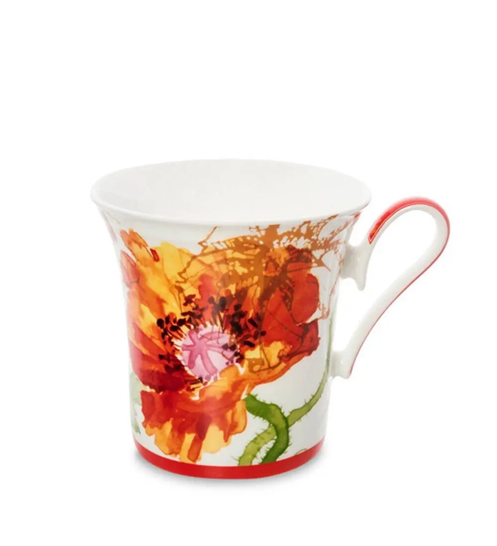 JK-153 Кружка «Маки» (Papavero Pavone)