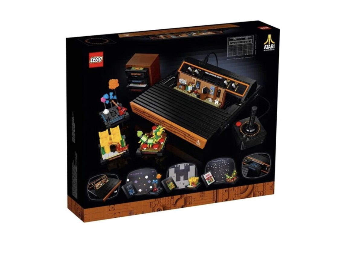 Конструктор LEGO Icons "Атари 2600", 10306, 2532 детали, раритетная игровая консоль, игры, мини-сцены
