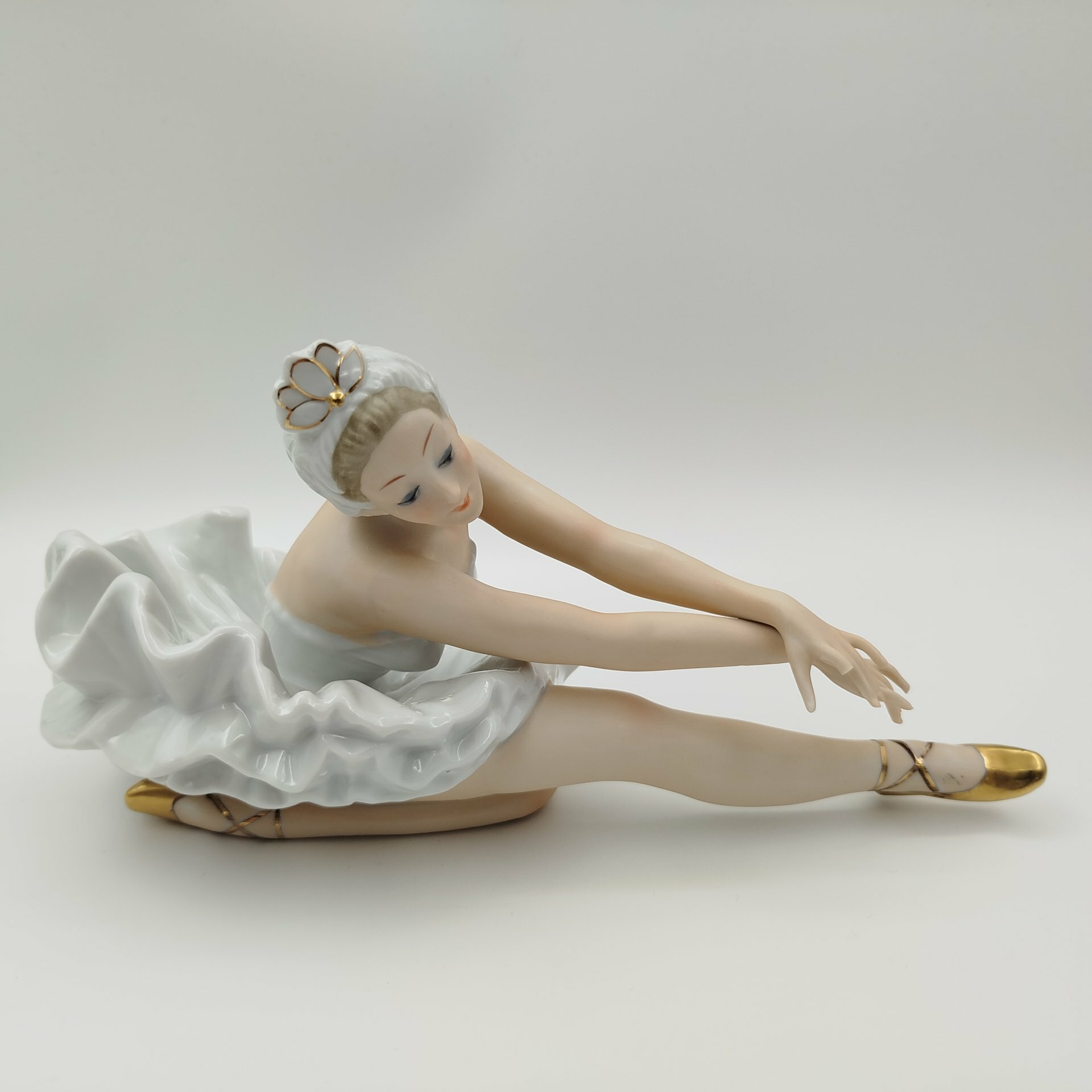 Статуэтка "Балерина", Andrea by Sadek, фарфор, роспись, золочение, Япония, 1980-2000 гг.