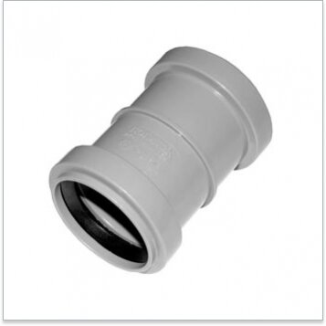 Муфта ремонтная внутренней канализации 110 бесшумная Политэк