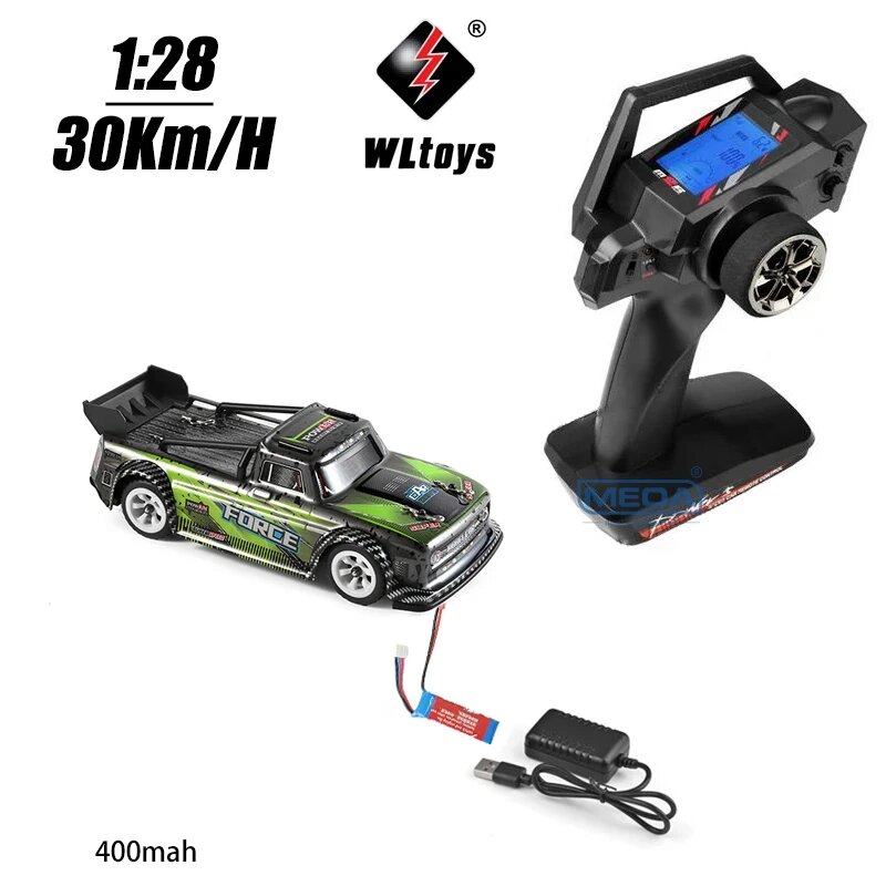 WLtoys 284131 K989 K969 внедорожник радиоуправляемый металлический Черный, 1B V2 LCD No Box