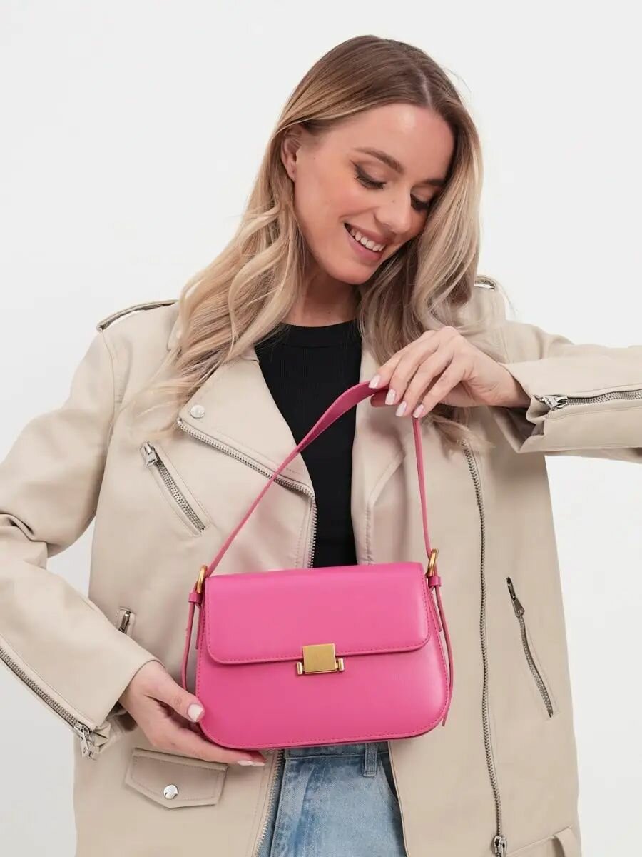 Сумка женская через плечо маленькая кожаная кросс-боди ALEXANDER TS