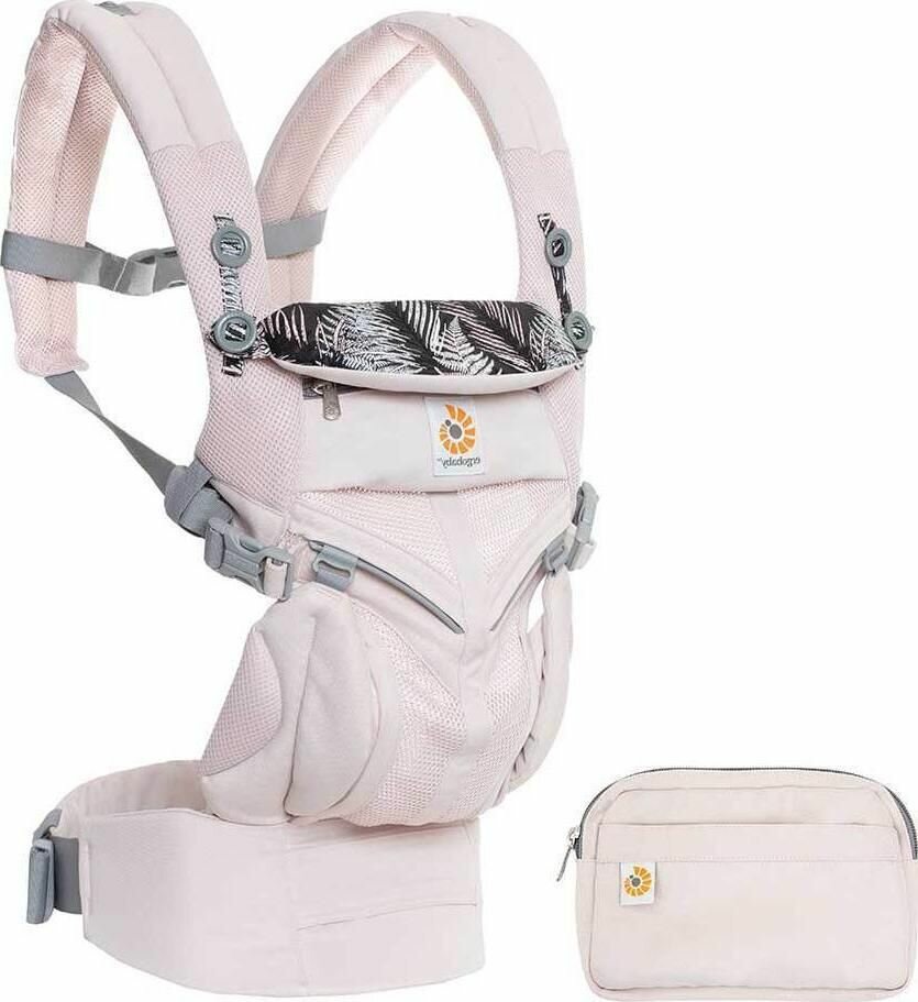 Кенгуру переноска для детей Ergobaby OMNI 360 Cool Air Mesh - Maui кенгуру для новорожденных с 0/ Хипсит-рюкзак 3 положения.