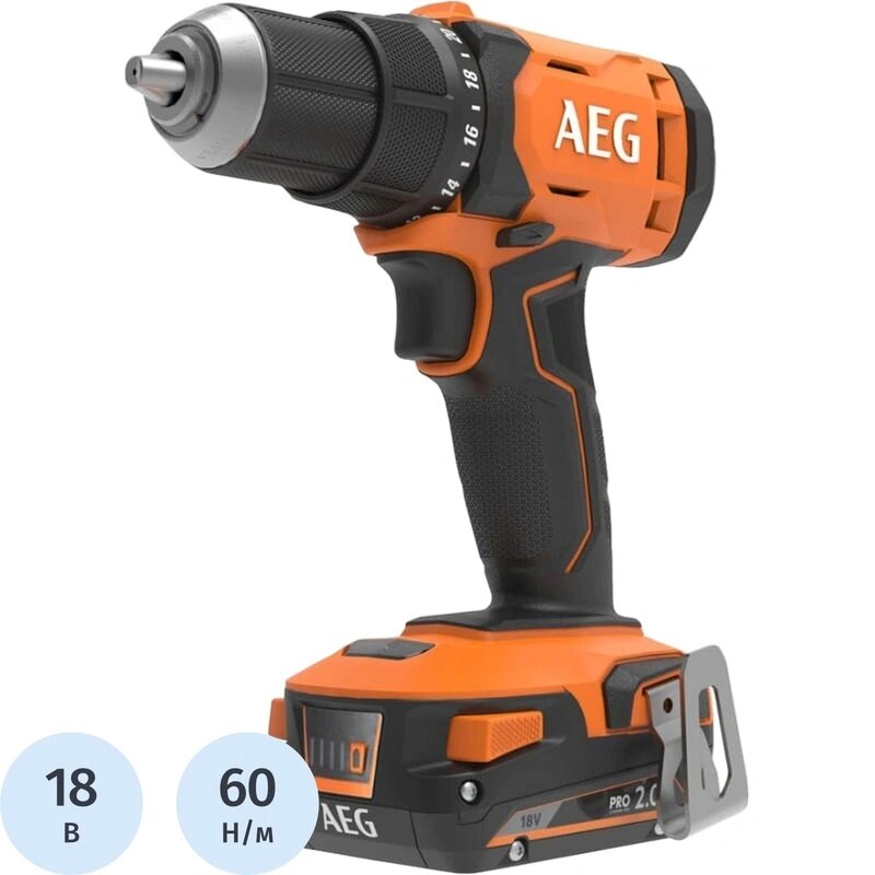 Дрель-шуруповерт AEG BS18G4-202C 4935478630