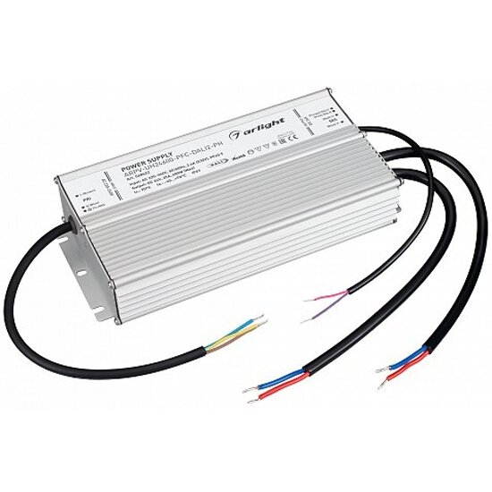 Блок питания Arlight ARPV-UH24600-PFC-DALI2-PH 24V, 25A, 600W , IP67 Металл