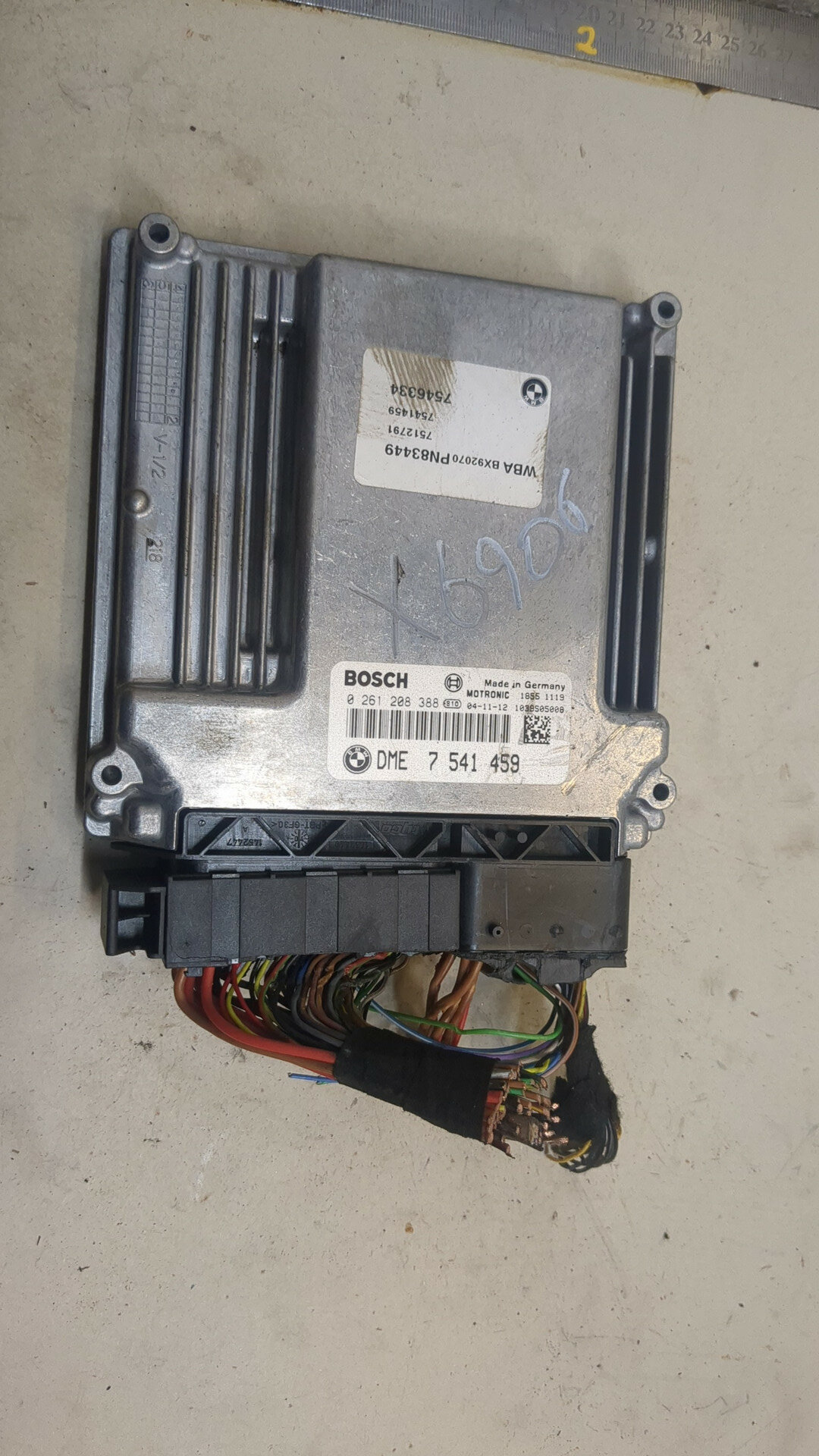 Блок управления двигателем BMW 3 E46 Б/У