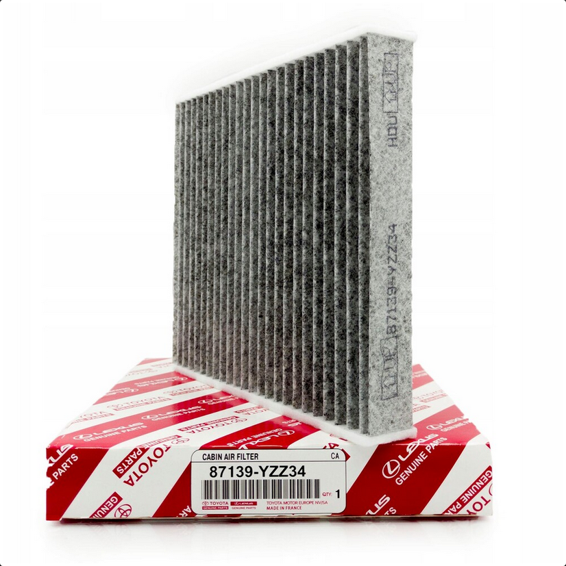 Фильтр салона для Toyota Aqua/C-HR/Camry/Corolla/Esquire/Fortuner/Harrier/Hilux/Innova/Noah/Prius, серый