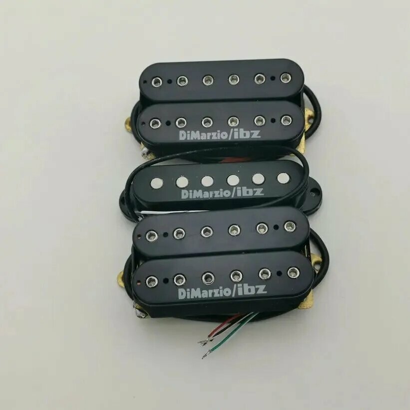 Звукосниматель DiMarzio IBZ Humbucker Звукосниматель Alnico HSH для электрогитары N / M / B 1 комплект