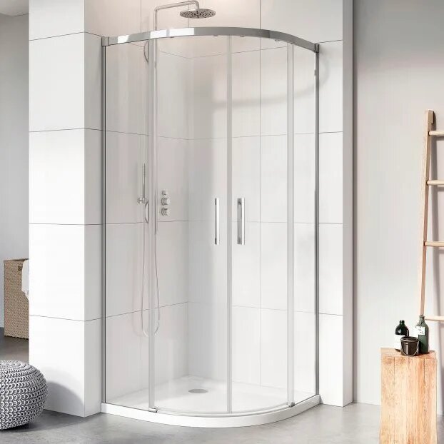Душевой уголок Radaway Idea PDD без поддона, стеклянный, 100x100, раздвижной, польский