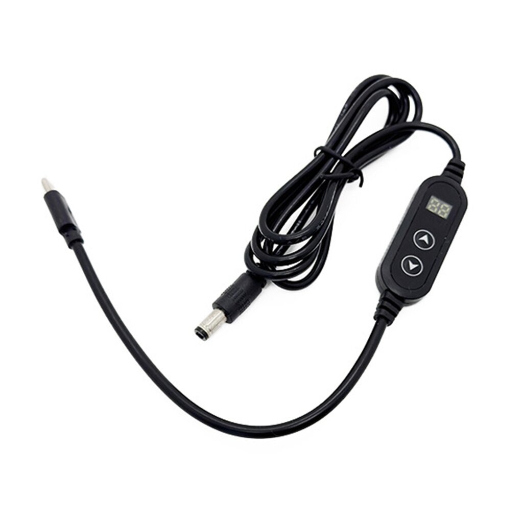 Кабель питания от USB C до 5,5x2,1 мм, разъемы "Папа-папа", шнур для WiFi-маршрутизатора