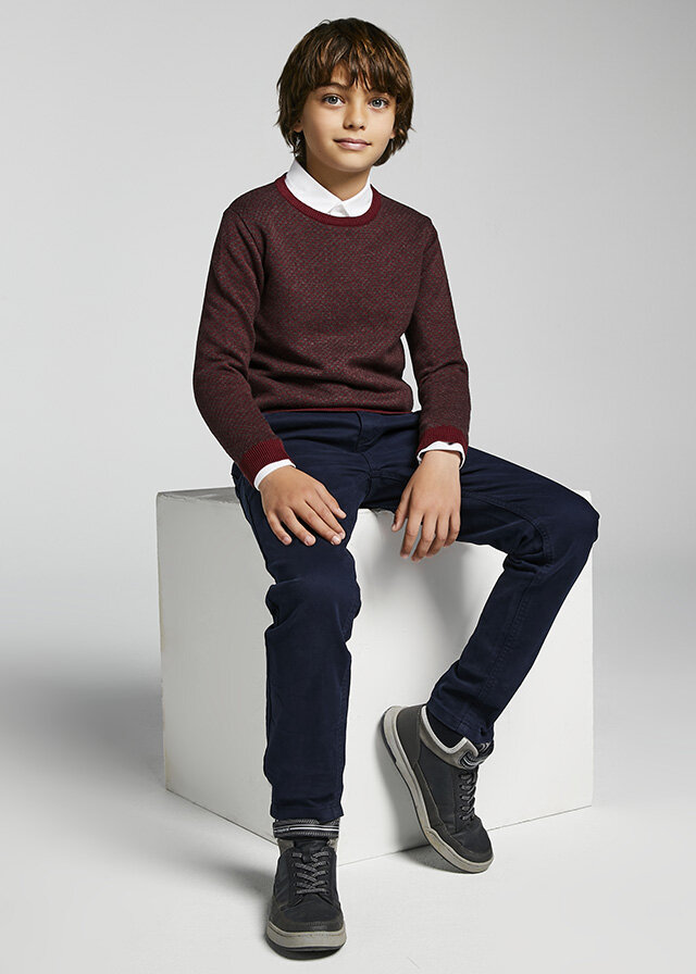 Брюки школьные слаксы