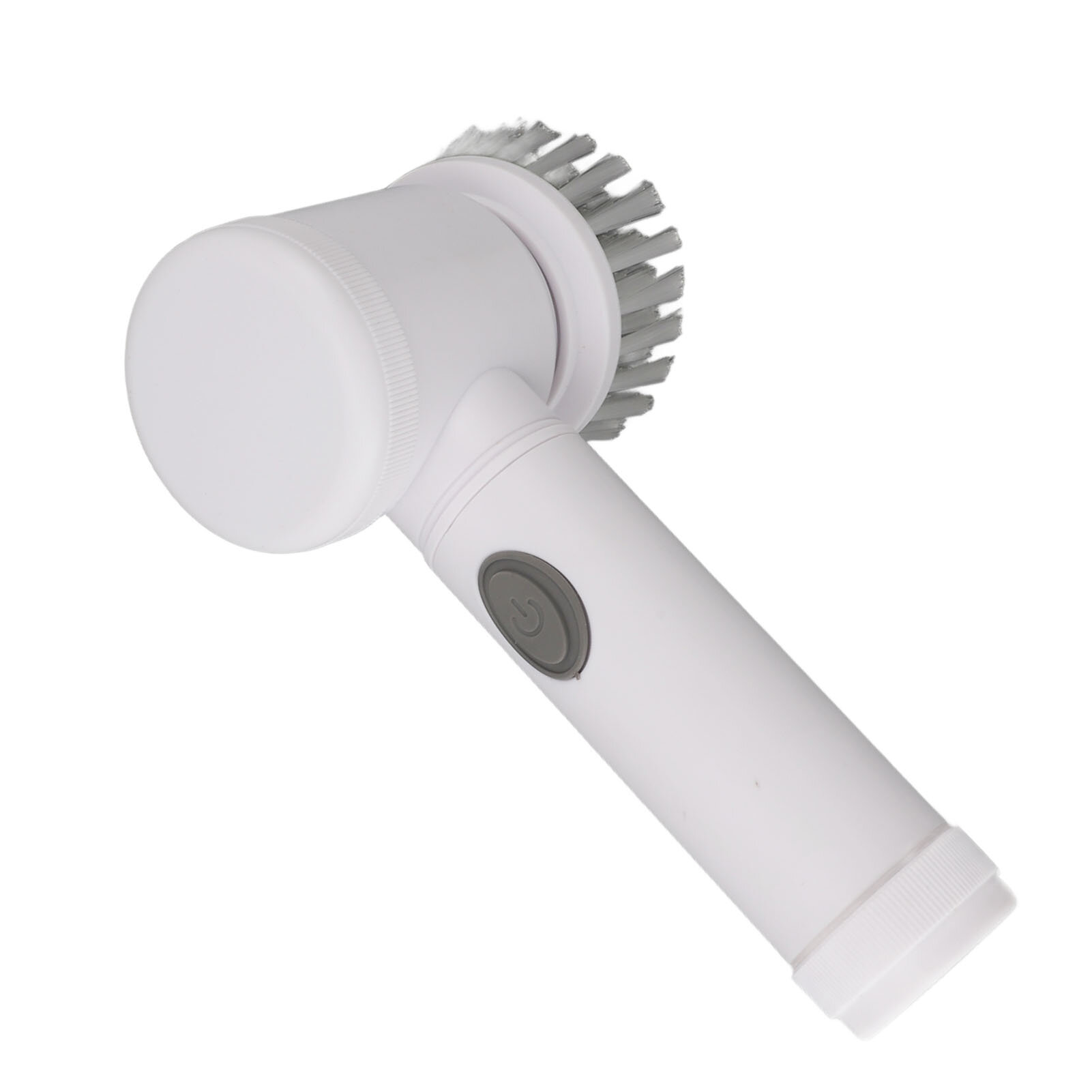 Электрический вращающийся скруббер с круглой головкой, автоматическая многофункциональная ручная аккумуляторная щетка-скраб для кухни, ванной комнаты