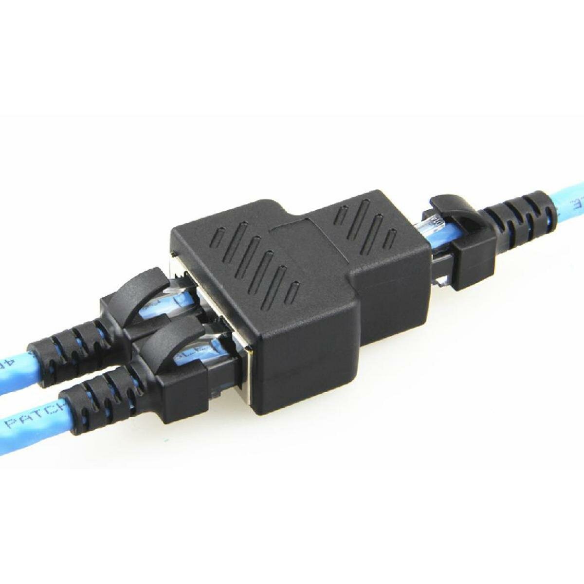 1-2-канальный сетевой кабель RJ45 LAN Ethernet, разъем-разветвитель, адаптер для док-станций для ноутбуков