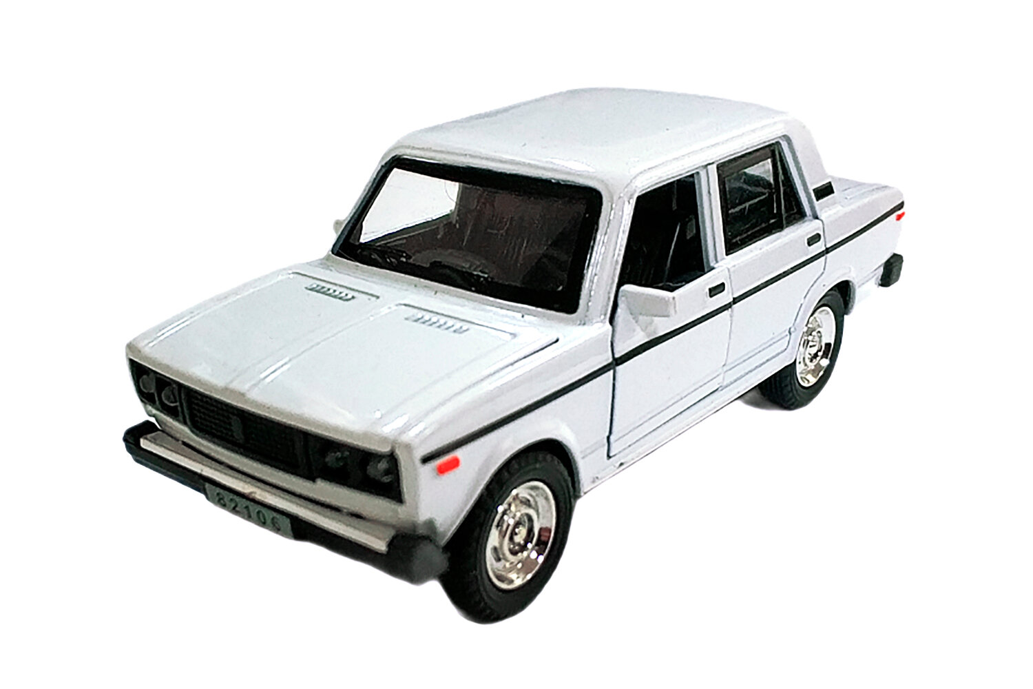 Машина "Жигули лада ВАЗ-2106" 1:32 металлическая, свет, звук, 12,5х5,5х4,7 см