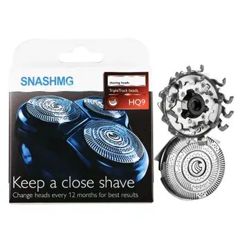 Сменные ножи-лезвия SEALANG HQ9 для бритвенных головок Philips серии электробритв HQ9100 HQ9160 HQ8150 HQ8240 9195XL 9199XL PT920 AT941 AT918. 3 шт