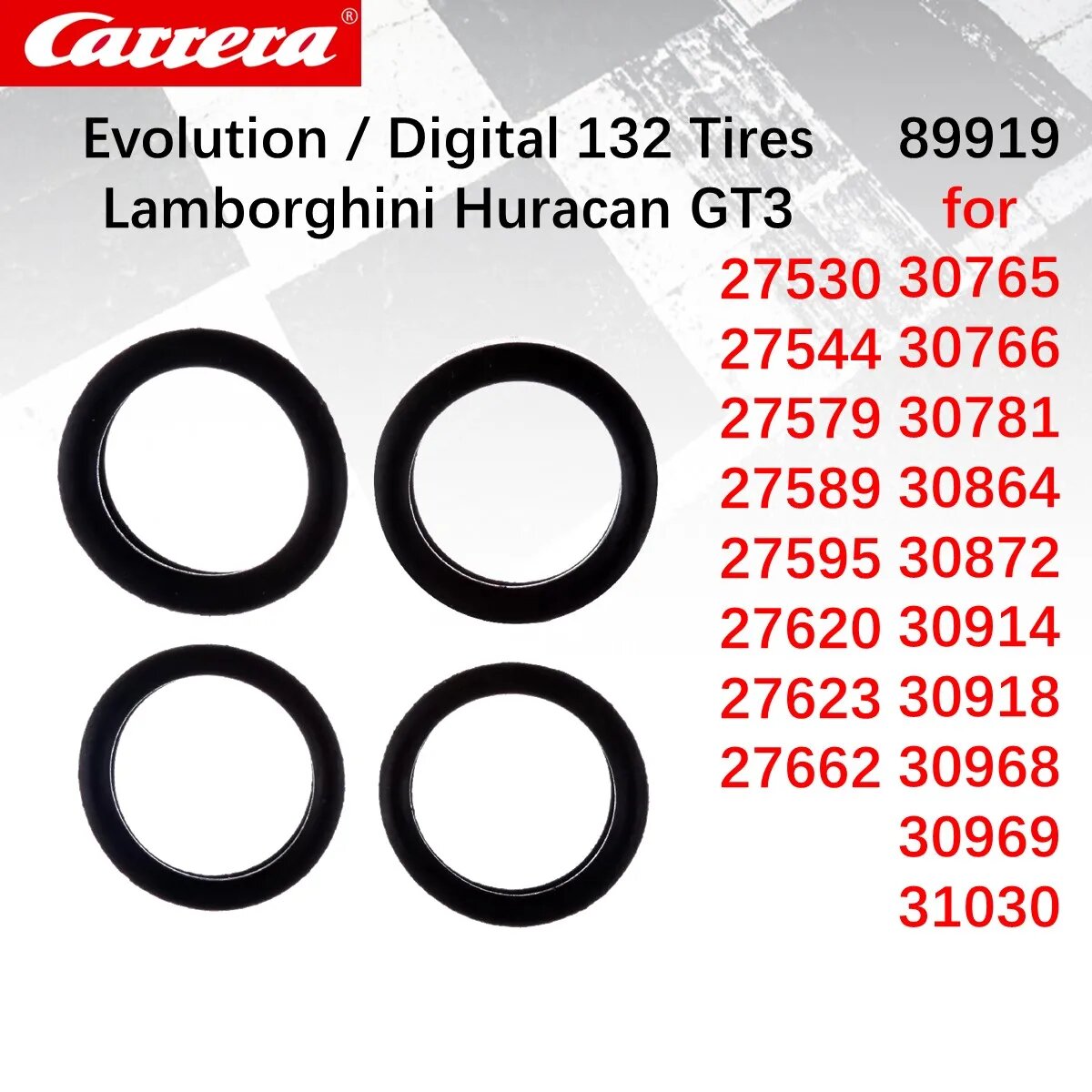 Carrera Evolution / Digital 132 CLASSIC Уличные шины для моделей, 89919