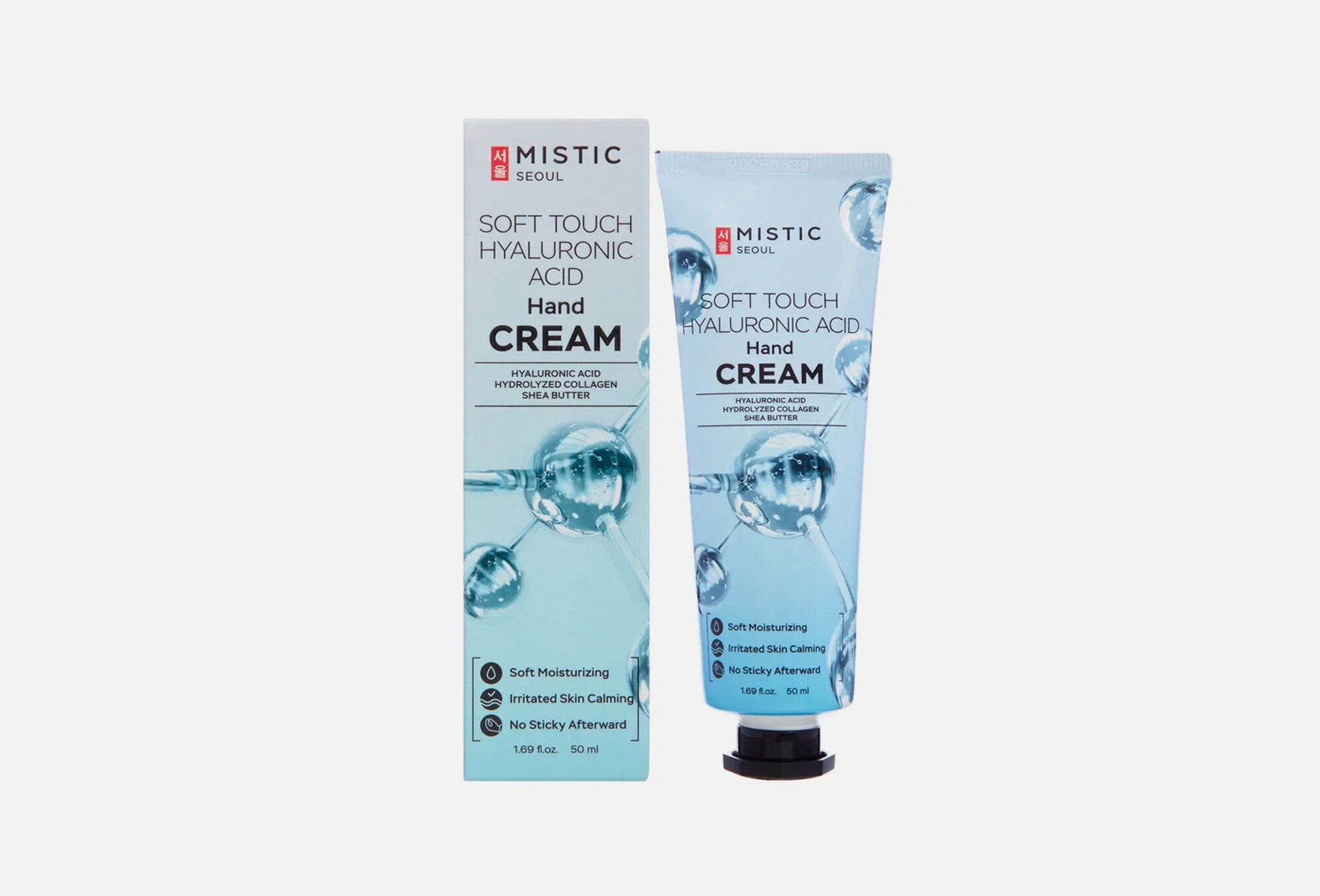 Крем для рук MISTIC SOFT TOUCH HYALURONIC ACID 50 мл