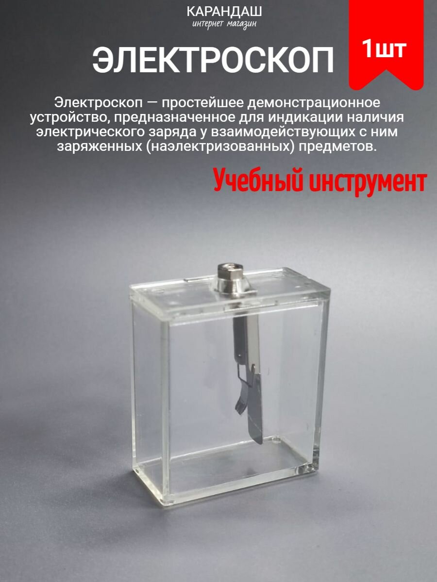 Электростатический учебный инструмент для школьников