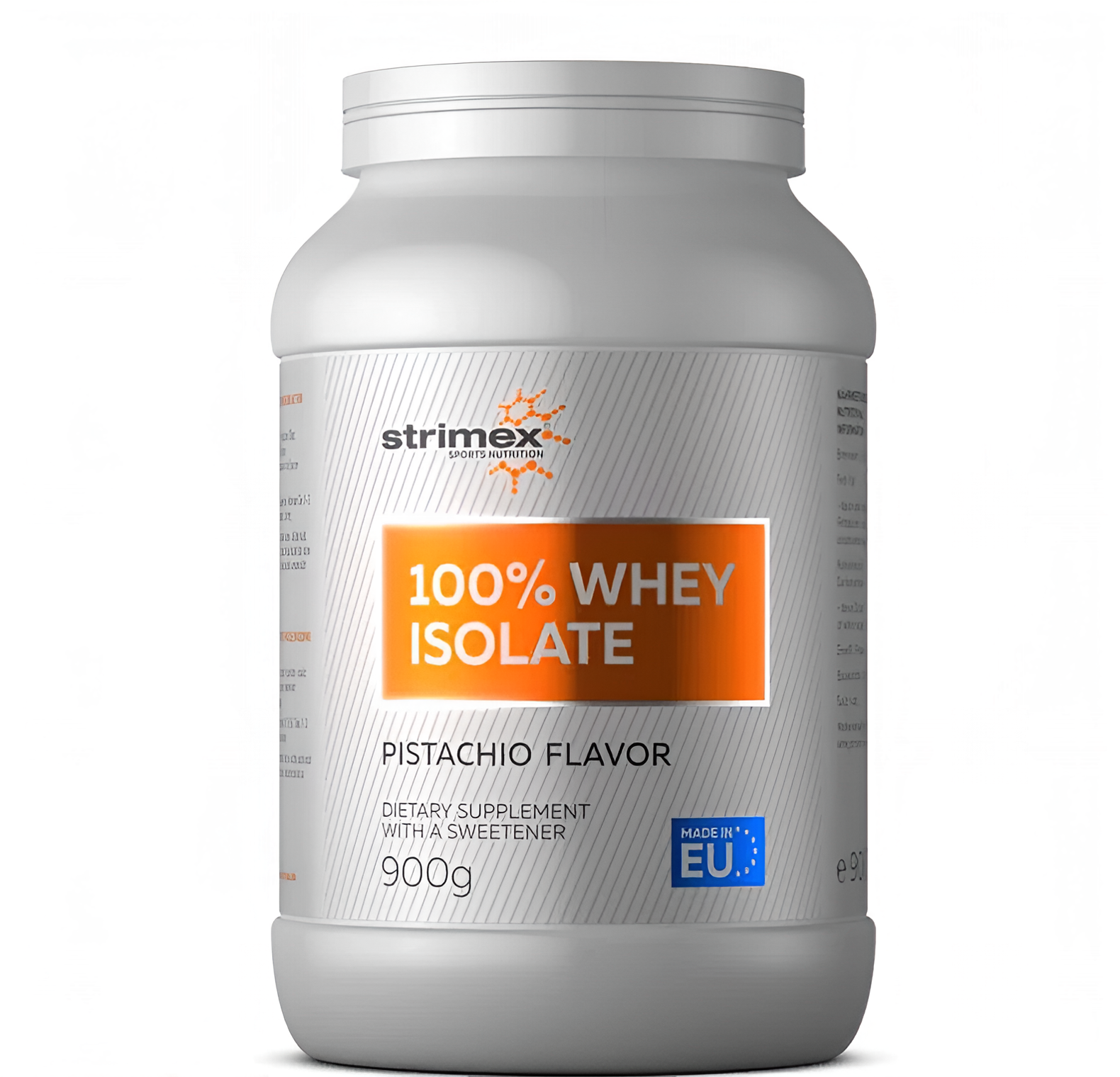 Протеин Strimex Whey Isolate, 100%, изолят, сывороточный, вкус шоколад, 900г