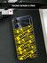 Чехол на Tecno Spark 9 Pro / Техно Спарк 9 Про с принтом "Warning!", прозрачный