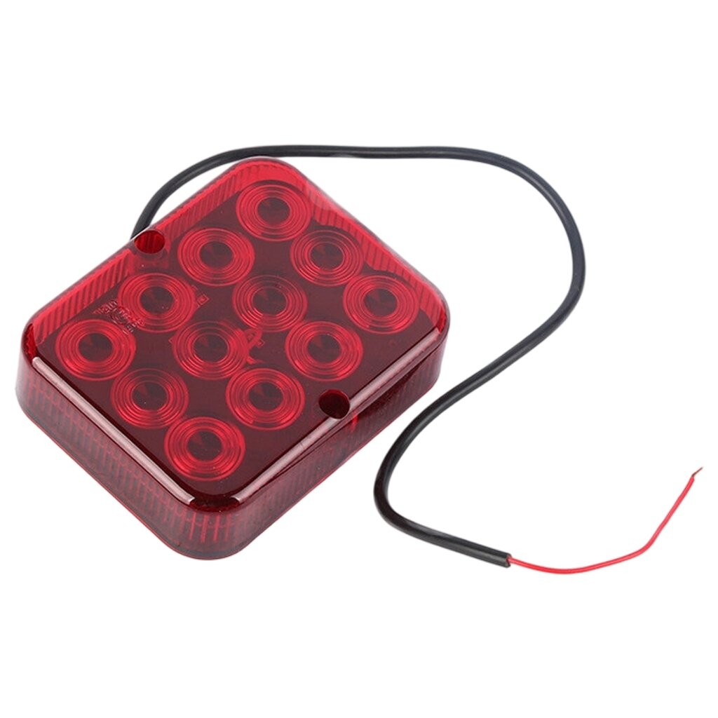 12 светодиодные противотуманные фары для прицепов и грузовиков, поворотники, прочный пластиковый корпус для автомобилей